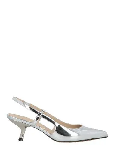 Theory Pumps Leather - Silver