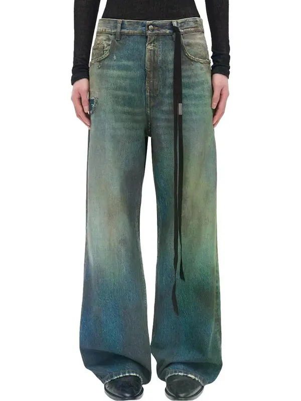 ANN DEMEULEMEESTER Loose-fit Jeans - Blue