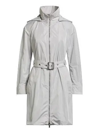 MOORER Light Polyester Overcoat - Grey
