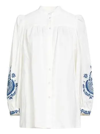 Max Mara Linen Blend Shirt - White