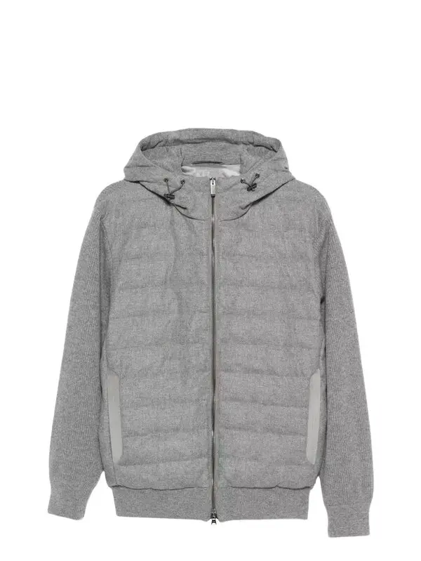 Paul & Shark Hooded Zip-fastening Sweater - Grey
