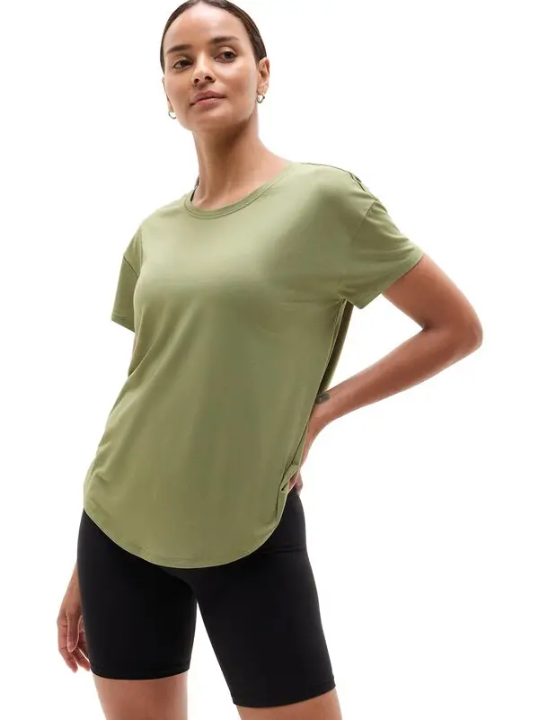Athleta Relaxed T-shirt - Eucalyptus