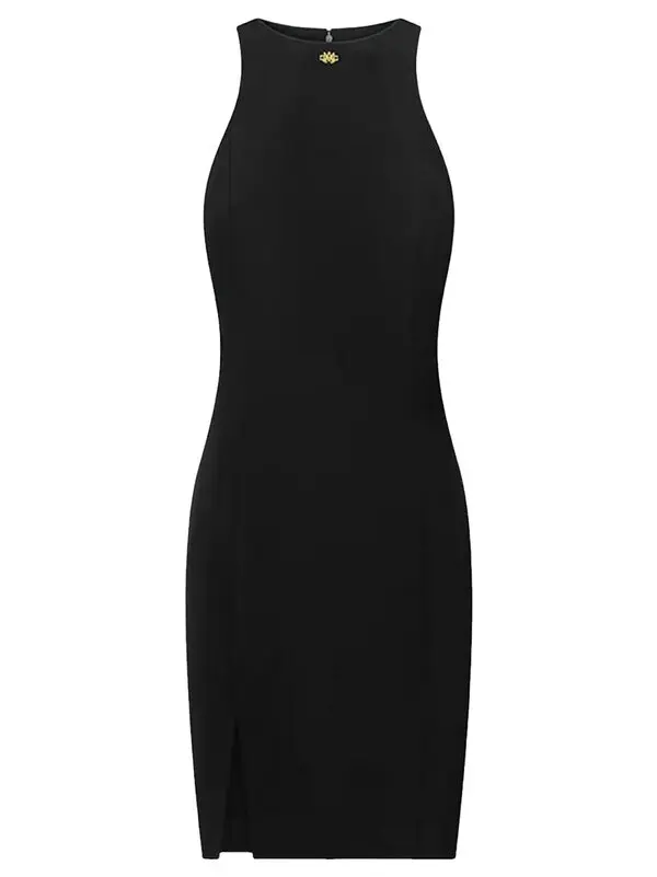 Amiri Halter-neck Mini Dress - Black