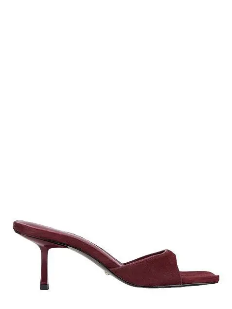Raye Jocey Mule - Oxblood Haircalf