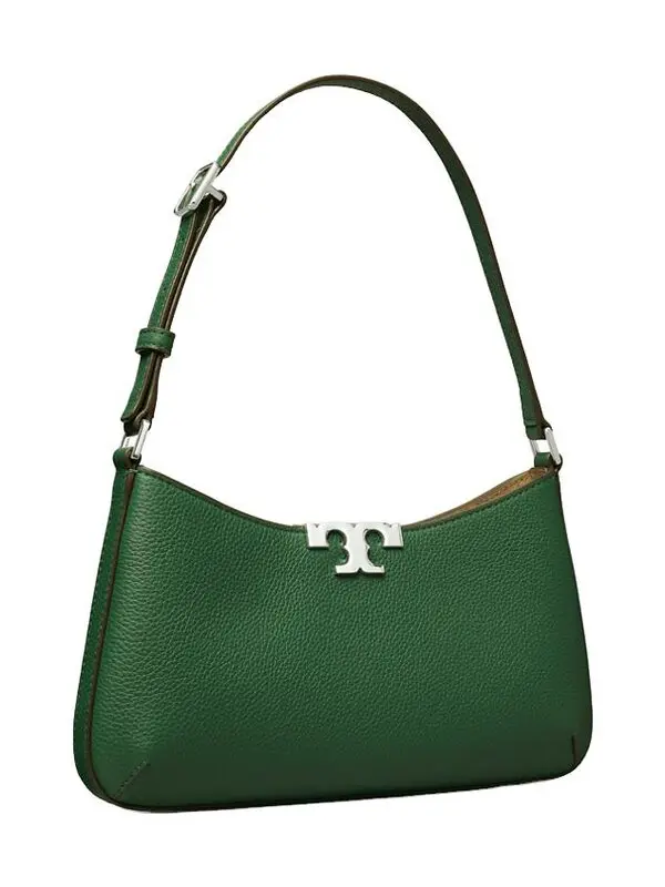 Tory Burch Eleanor Soft Slim Shoulder Bag - Dark Kale