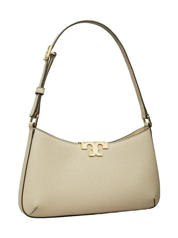 Tory Burch Eleanor Soft Slim Shoulder Bag - Light Stone