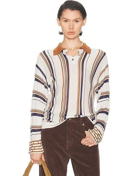 SIEDRES Ira Striped Knit Top - Multi