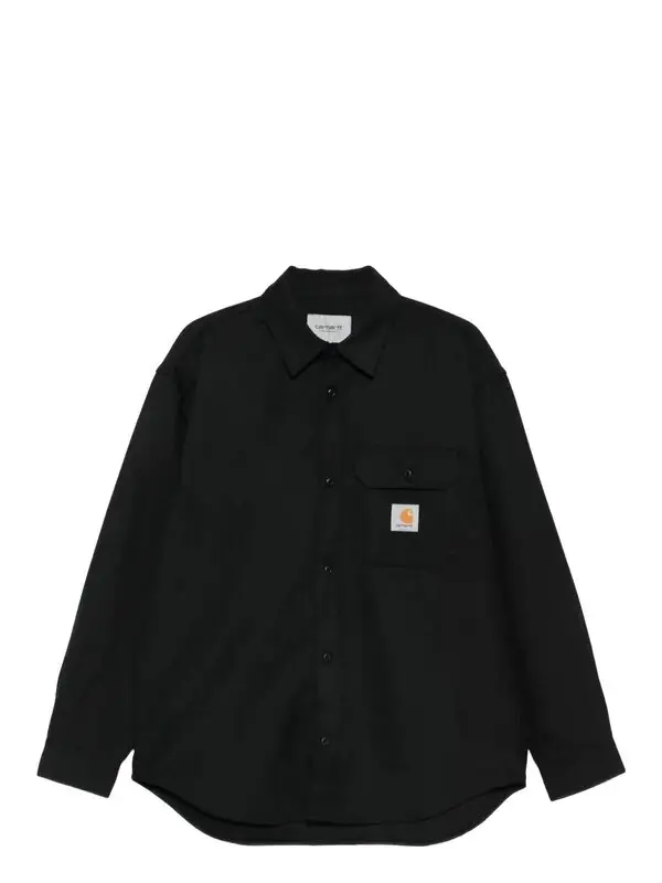 Carhartt Work In Progress Pocket Detail Shirt - Black