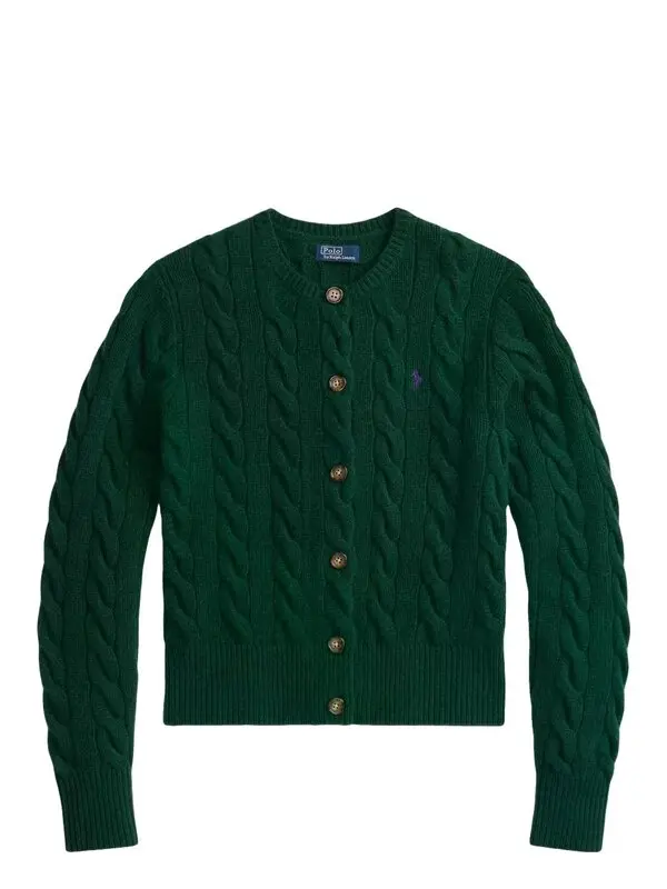 Polo Ralph Lauren Cable-knit Cardigan - Green