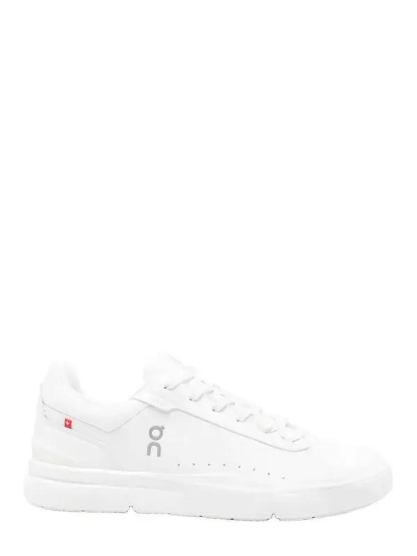 On The Roger Advantage Logo-print Sneakers - White