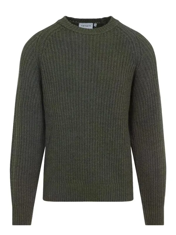 Carhartt Work In Progress Ribbed Crew-neck Sweater - Green