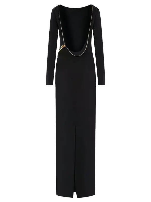 TOM FORD Open-back Maxi Dress - Black