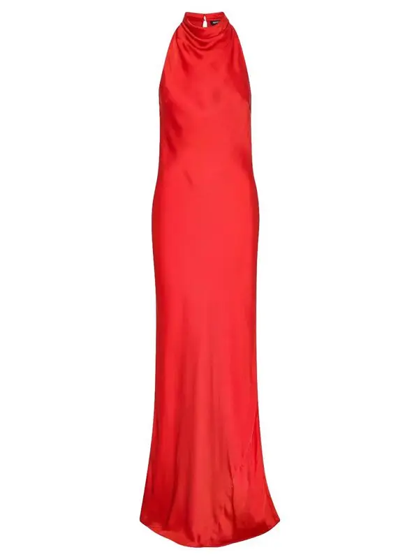 Remain Birger Christensen Cowl-neck Maxi Dress - Red