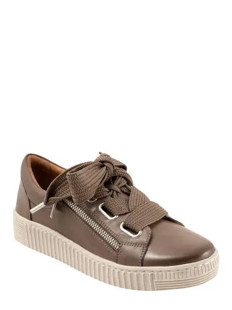Eos Jovi Zip Sneaker - Dark Taupe