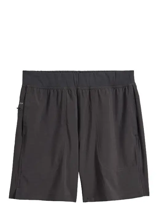 FREE FLY Active Breeze 7-inch Training Shorts - Black