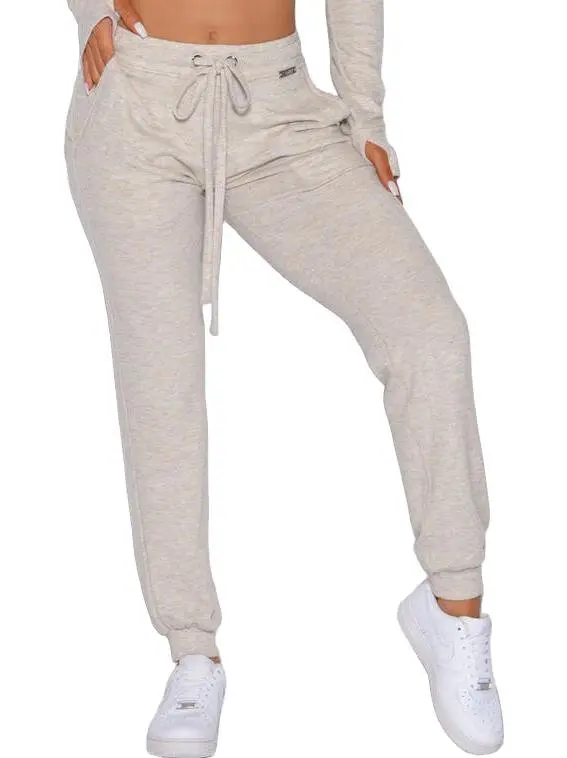 BOMBSHELL SPORTSWEAR Cuddle Up Joggers - Grey