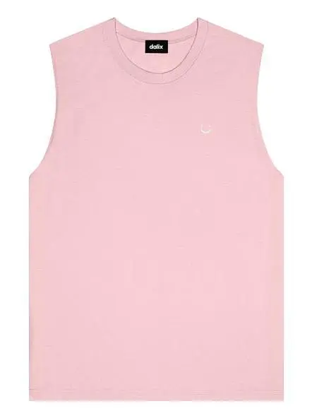 DALIX Lil Smile Muscle Tank - Pink