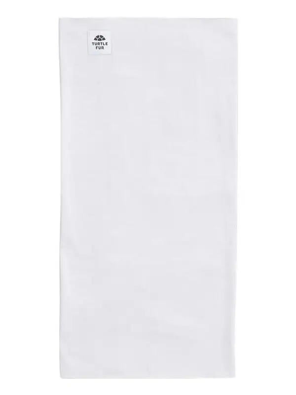Turtle Fur Comfort Shell Tube Neck Gaiter - White