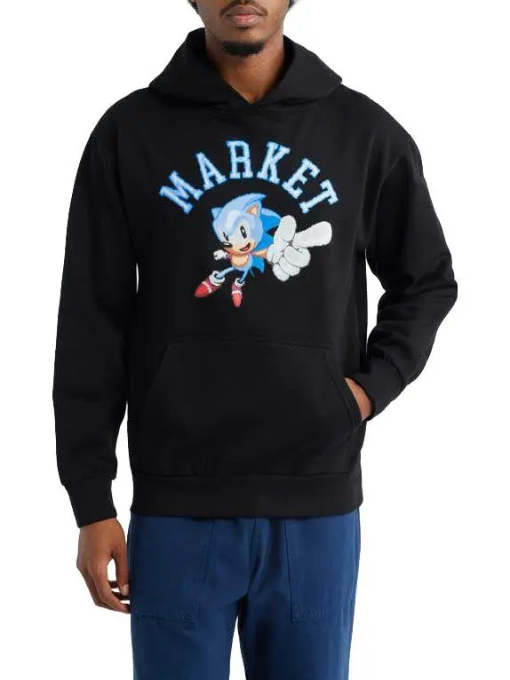 MARKET X Sonic No. 1 Hoodie - Black