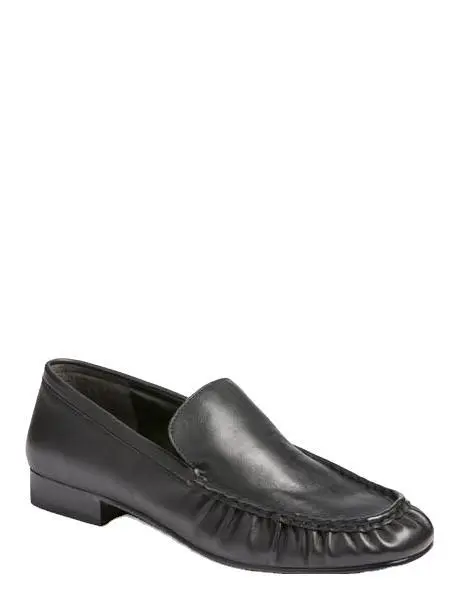 Nordstrom Benson Leather Moc-toe Loafer - Black