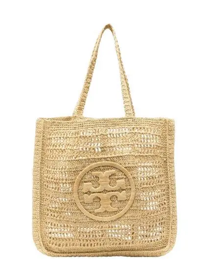 Tory Burch Ella Hand-crocheted Tote - Natural