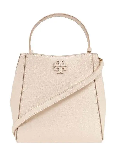 Tory Burch Mcgraw Small Bucket Bag - Brie