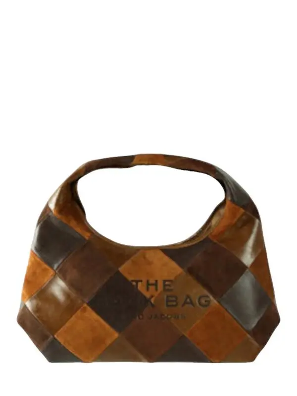 Marc Jacobs The Suede Patchwork Sack Bag - Brown