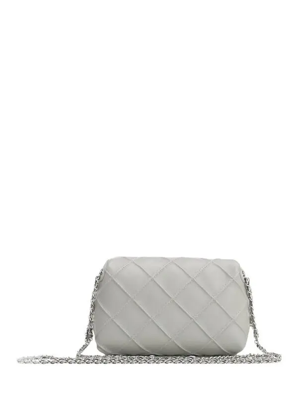 Tory Burch Fleming Soft Crossbody Bag - Gray