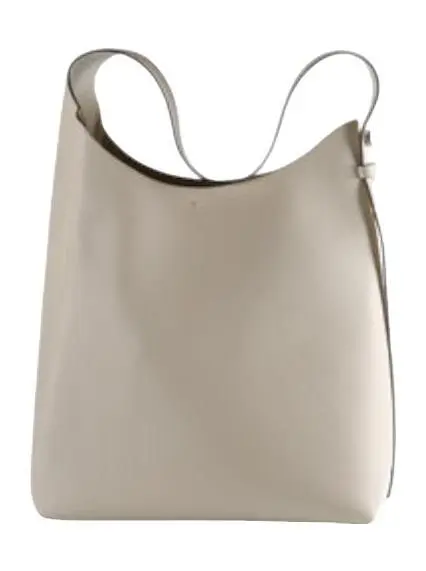 Tory Burch Romy Hobo Bag - Light Cream