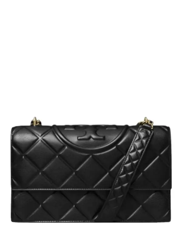 Tory Burch Fleming Convertible Shoulder Bag - Black