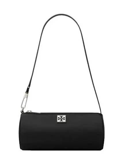 Tory Burch Virginia Cylinder Bag - Black