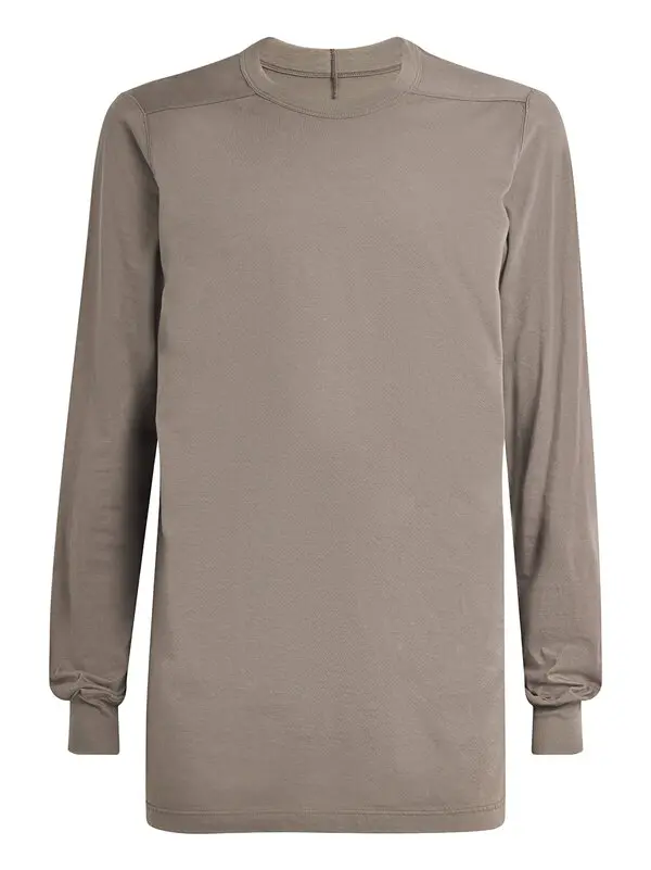 Rick Owens Long-sleeve Level T-shirt - Brown