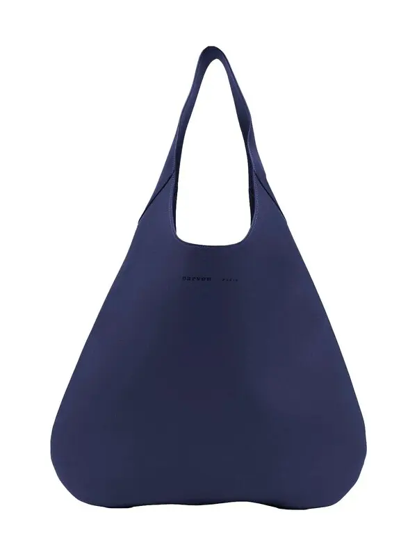 Carven Leather Shoulder Bag - Blue