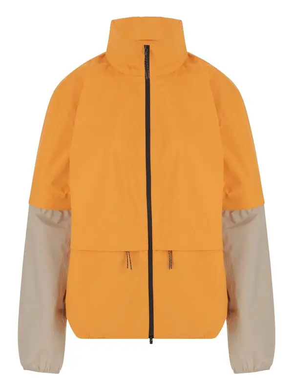 AUTRY Two-tone Nylon Jacket - Orange