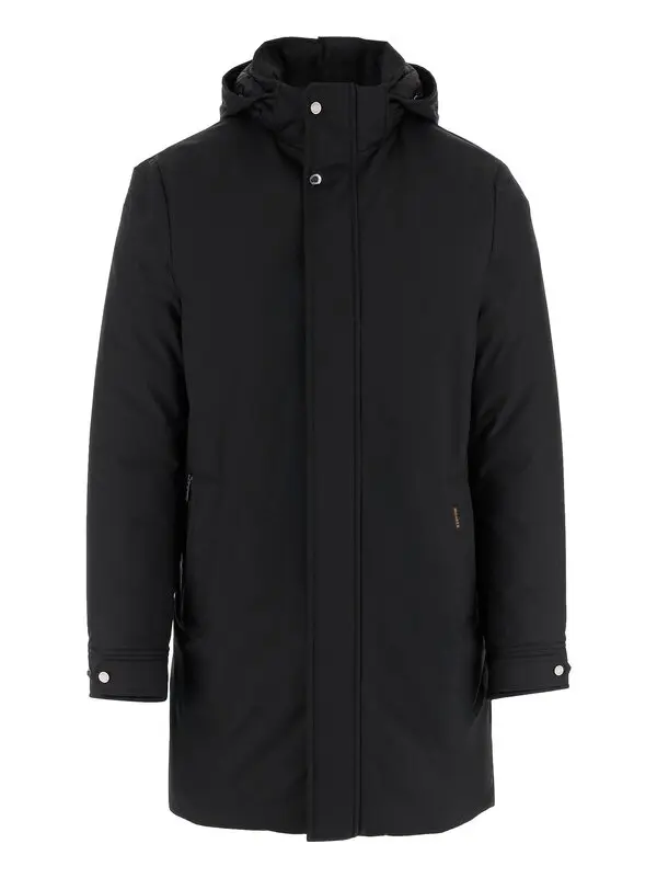 MOORER Technical Fabric Jacket - Black