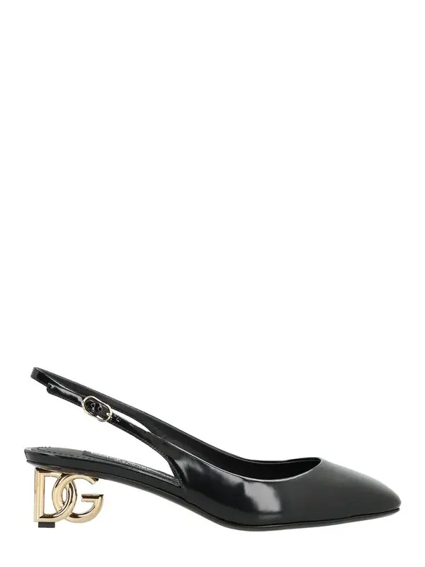 Dolce & Gabbana Jackie Slingback Pumps - Black