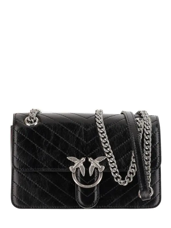 Pinko Love One Light Mini Bag - Black