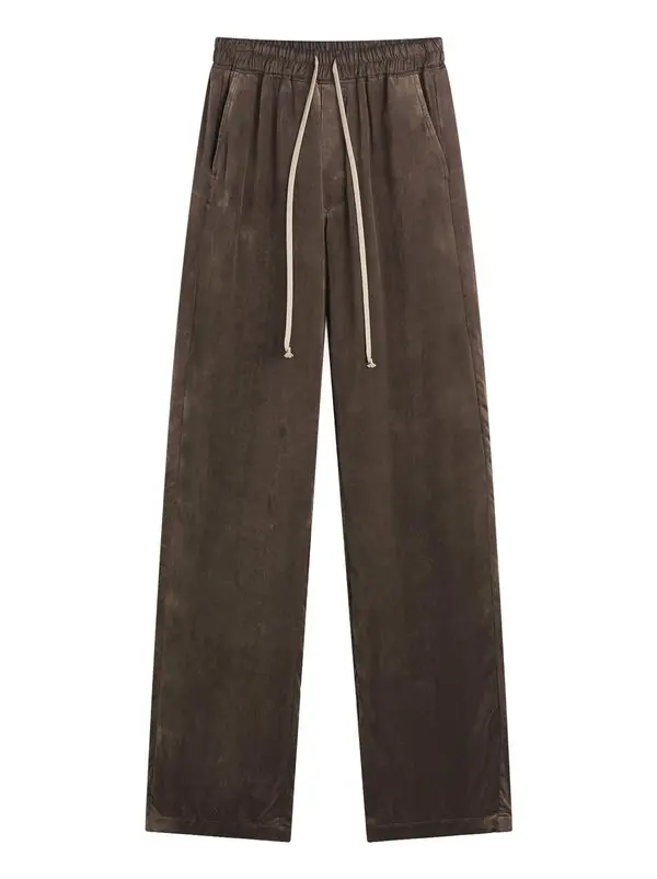 Rick Owens Dietrich Drawstring Trousers - Darkdust