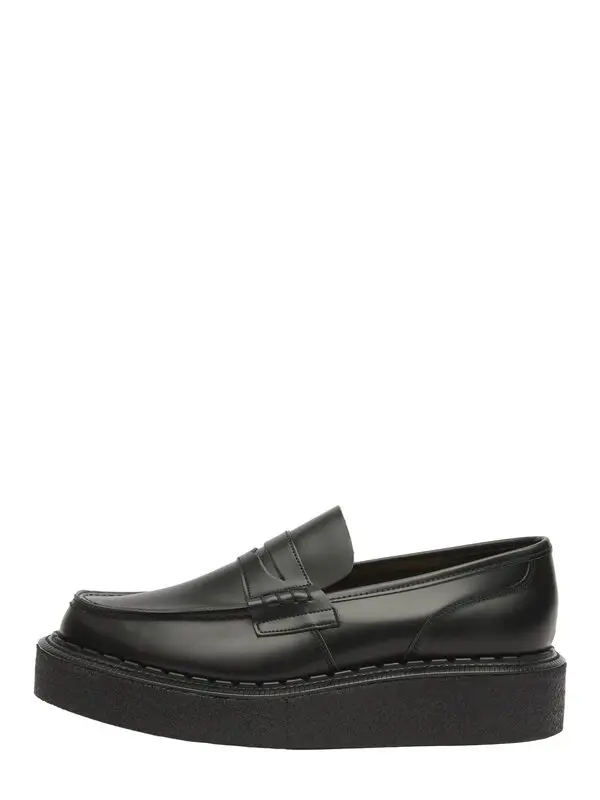 Comme Des Garçons X George Cox Penny Loafer - Black