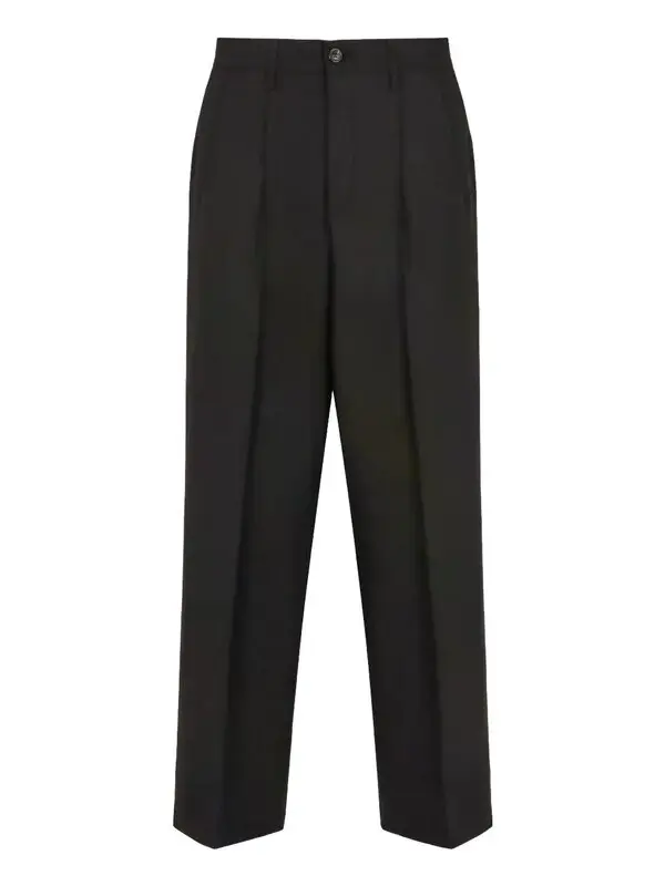 DEPARTMENT 5 Pleated Front Trousers - Black