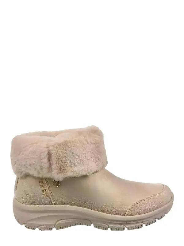 Sketchers Faux-fur Cuff Ankle Boots - Neutrals