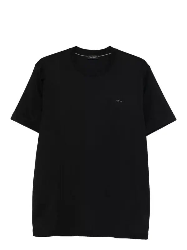 Paul & Shark Embroidered Logo T-shirt - Black