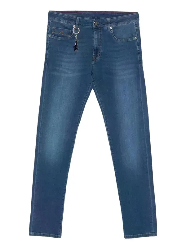 Paul & Shark Straight Leg Jeans - Blue