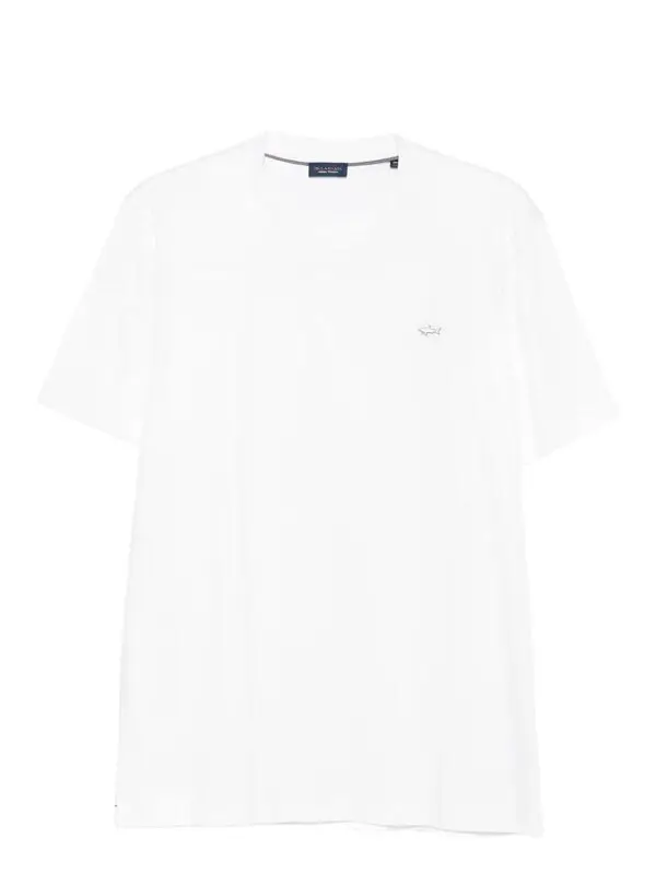 Paul & Shark Logo-print Cotton T-shirt - White