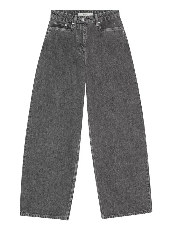 Remain Birger Christensen Cocoon Organic-cotton Jeans - Grey