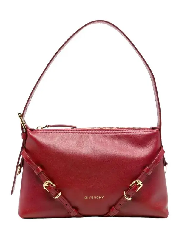 Givenchy Voyou Mini Leather Tote - Red