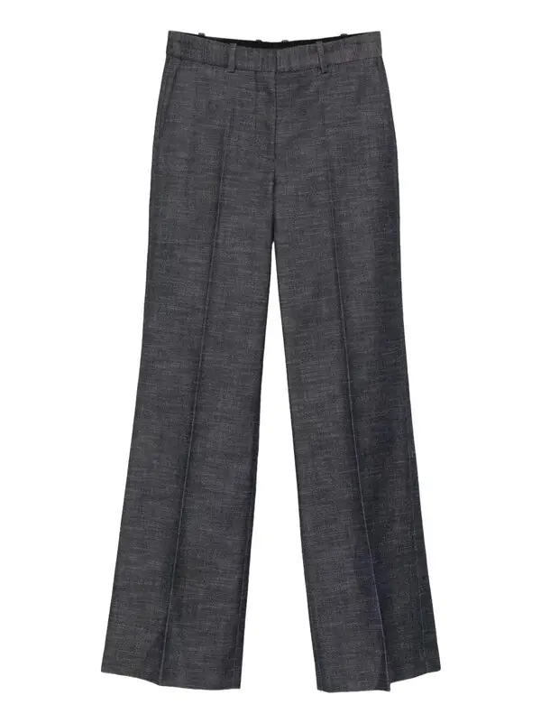 JOSEPH Straight-leg Trousers - Grey