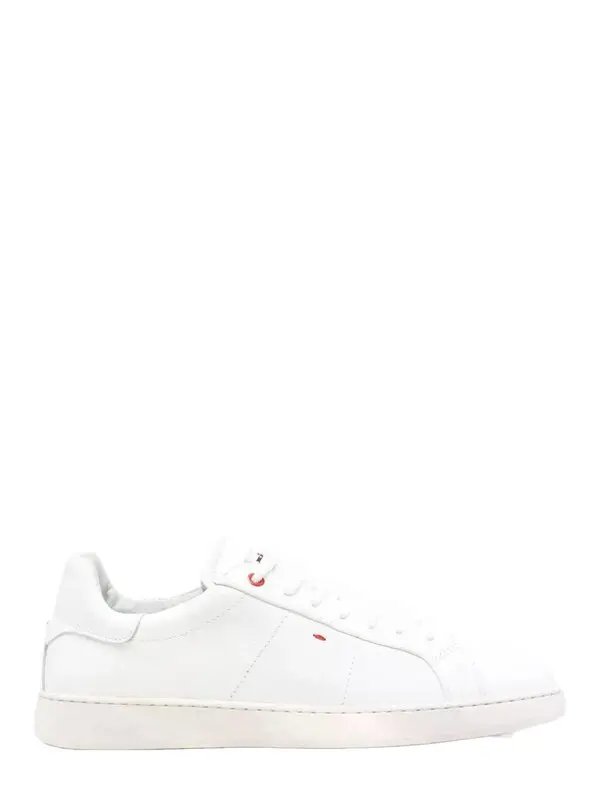 Kiton Leather Sneakers - White