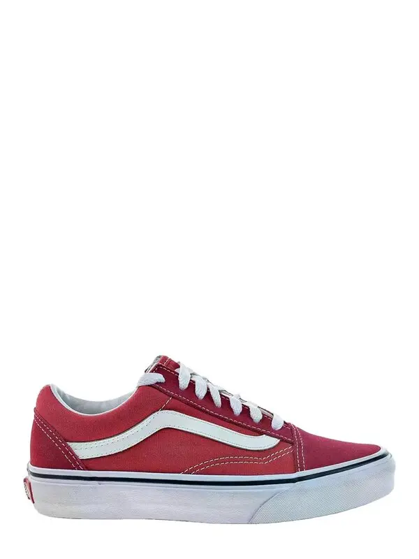 VANS Old Skool Lace-up Sneakers - Red