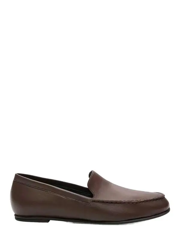 Loulou De Saison Boros Nappa Leather Loafers - Brown